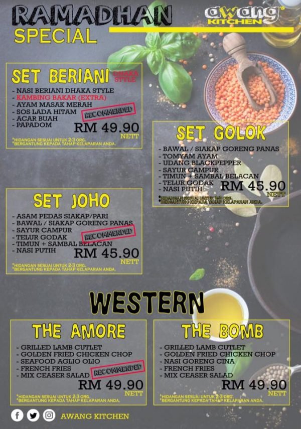 26 Restoran yang menyediakan Buffet Ramadhan – maQan